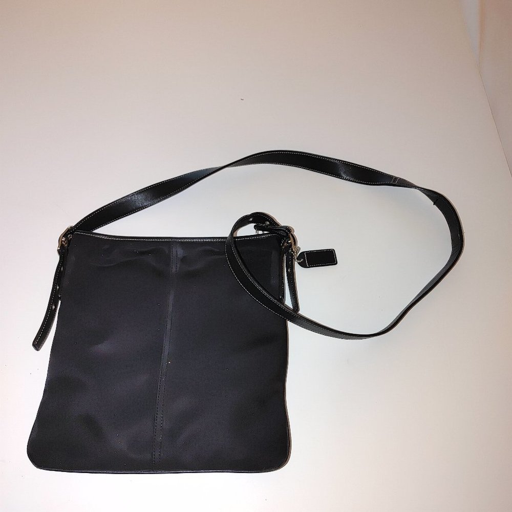 Coach L32-4451 Woman's Nylon Adjustable Strap Crossbo… - Gem